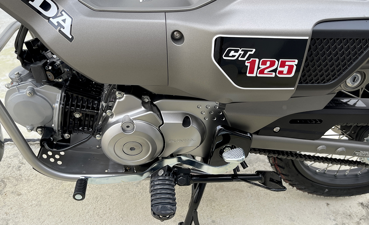 Honda CT125 Model 2023 màu Silver siêu chất mới nhất tại HCM